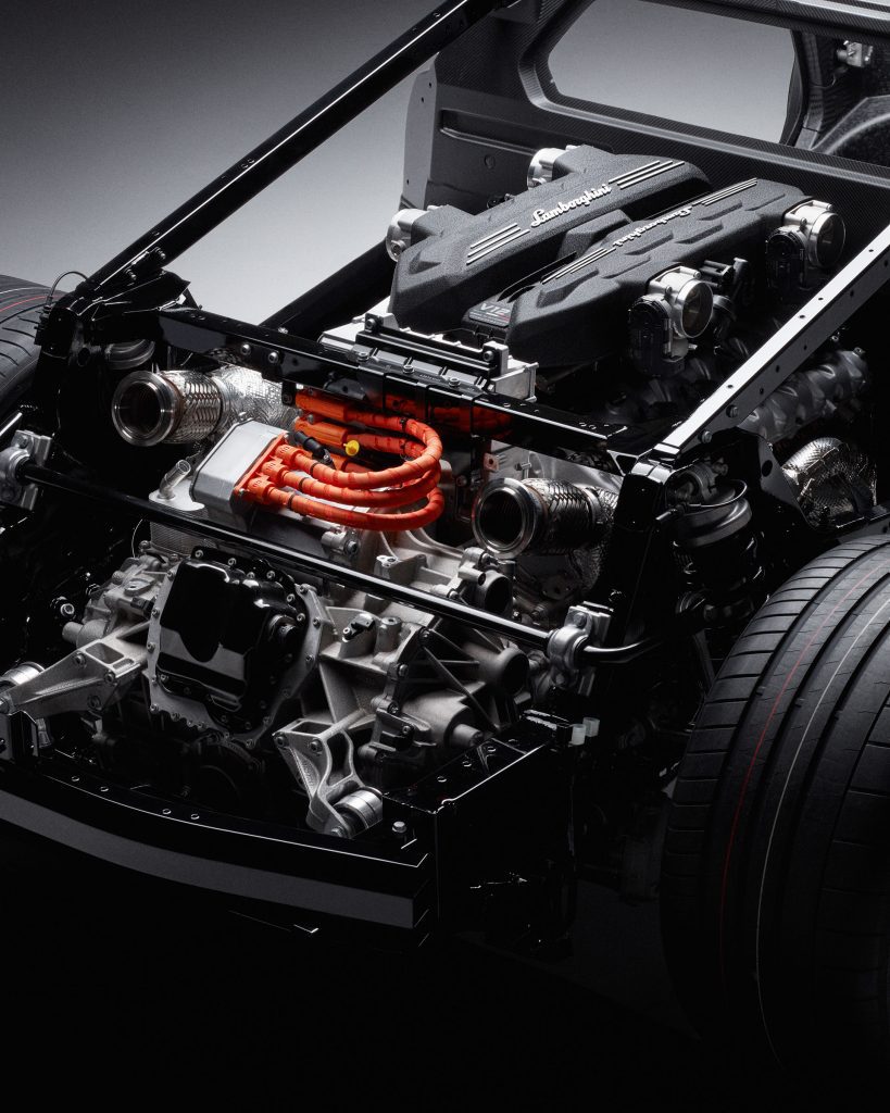 The Aventador successor's V12 Hybrid engine - internal code LB744
