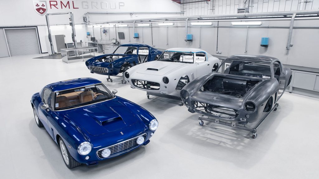 The first RML Short Wheel Base cars are being built for clients