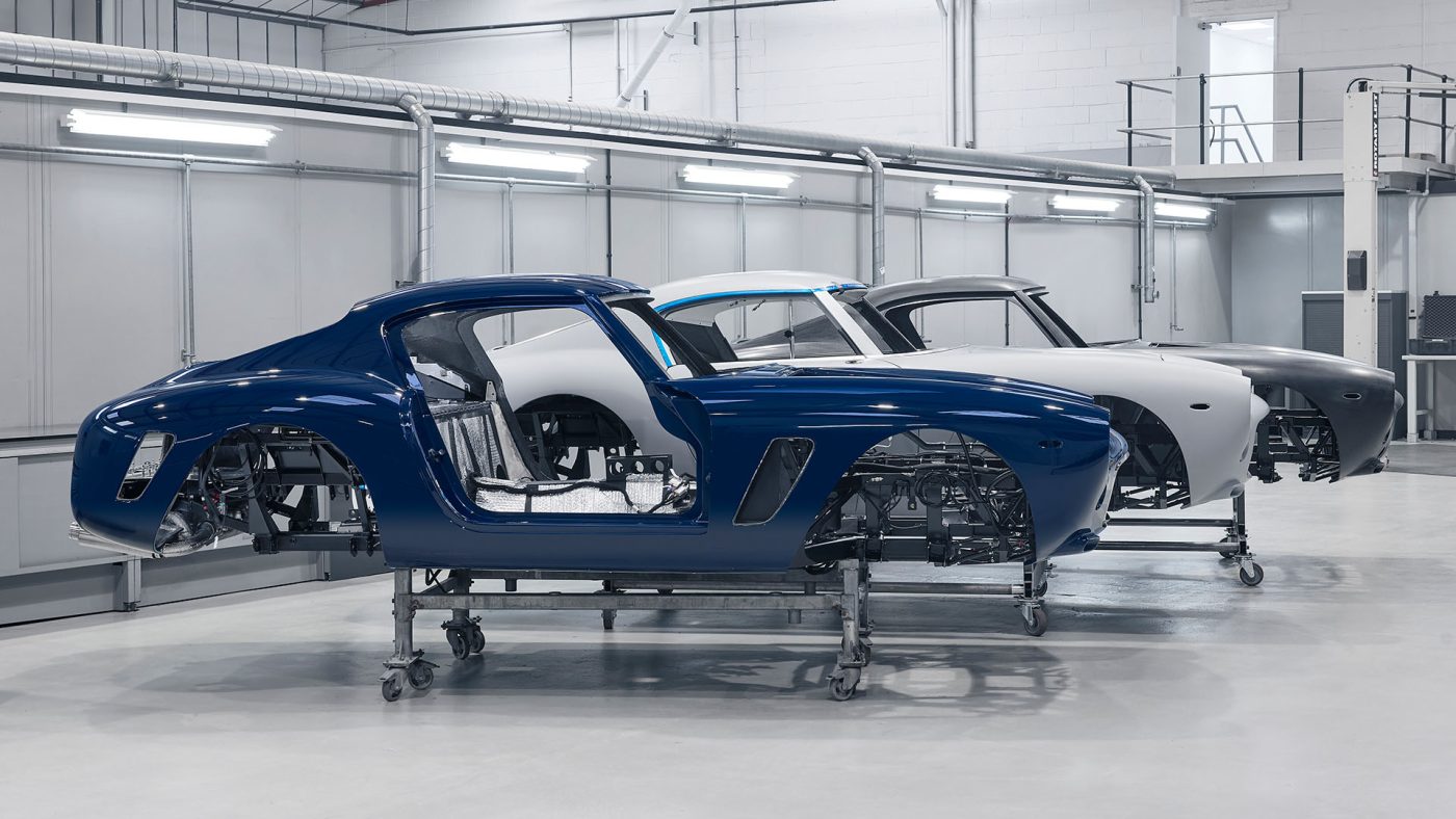 The first RML Short Wheel Base cars are being built for clients