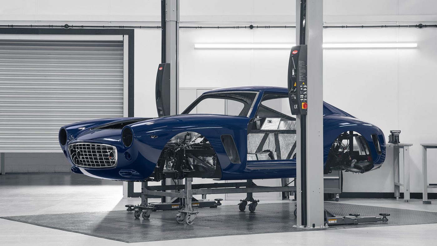 The first RML Short Wheel Base cars are being built for clients