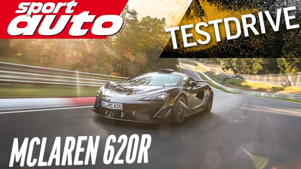 Christian Gebhardt From Sport Auto Brings The McLaren 620R To Nürburgring