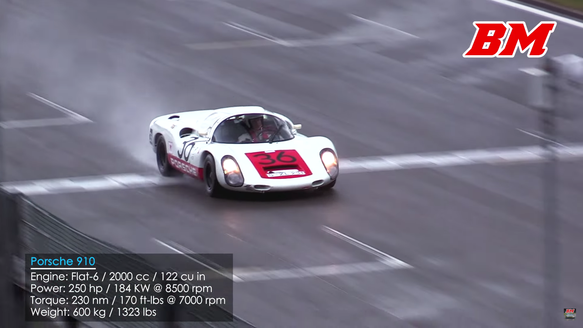 VIDEO: Flat Six Sounds From Porsche 910!