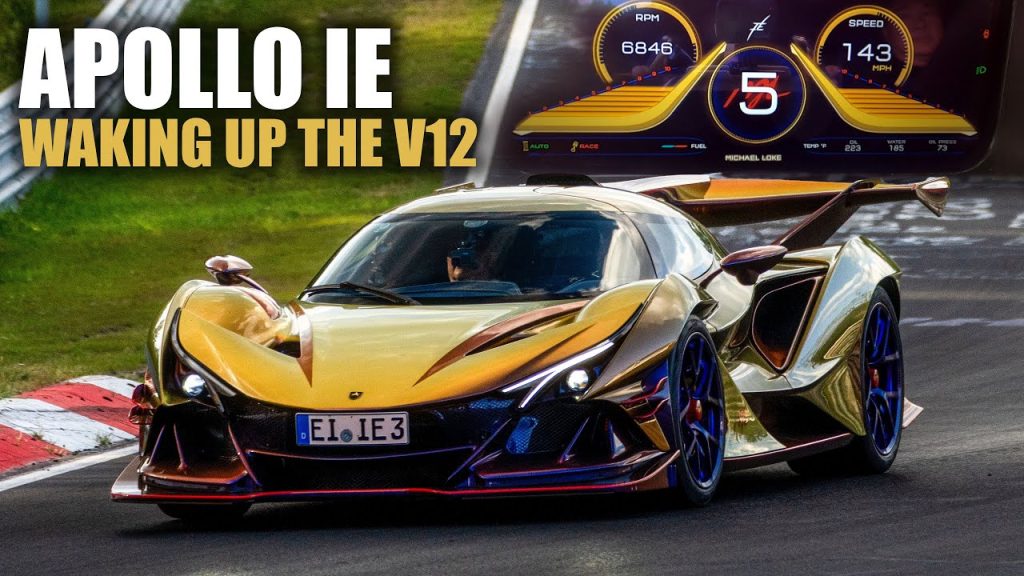 Watch The Apollo Intensa Emozione Lap The Nürburgring