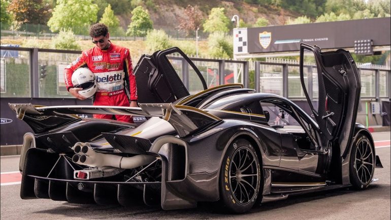 Davide Cironi Spent All Day Driving A Pagani Huayra R Around Spa ...