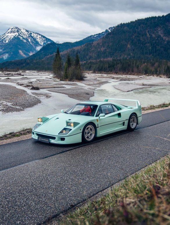 Car Of The Day: Verde Pallido Ferrari F40