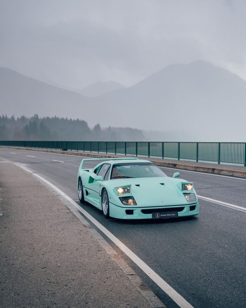 Car Of The Day: Verde Pallido Ferrari F40
