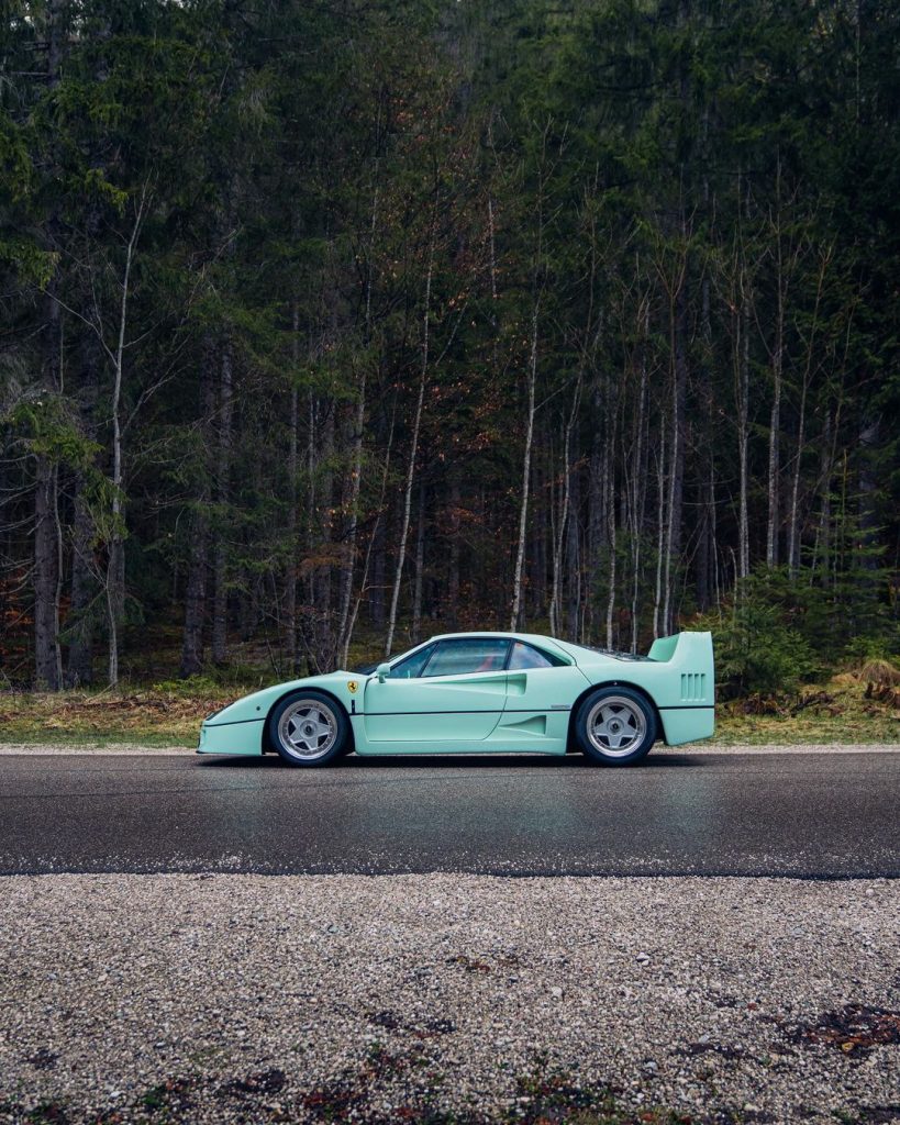 Car Of The Day: Verde Pallido Ferrari F40