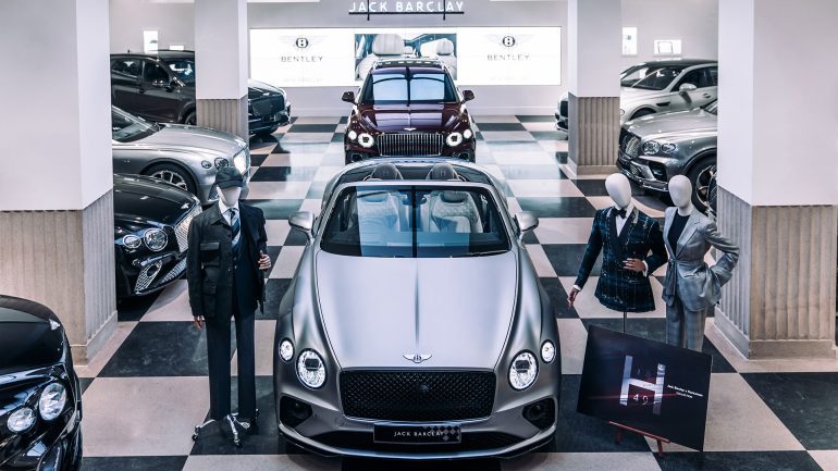 Jack Barclay and Huntsman create bespoke Bentley Mulliner models