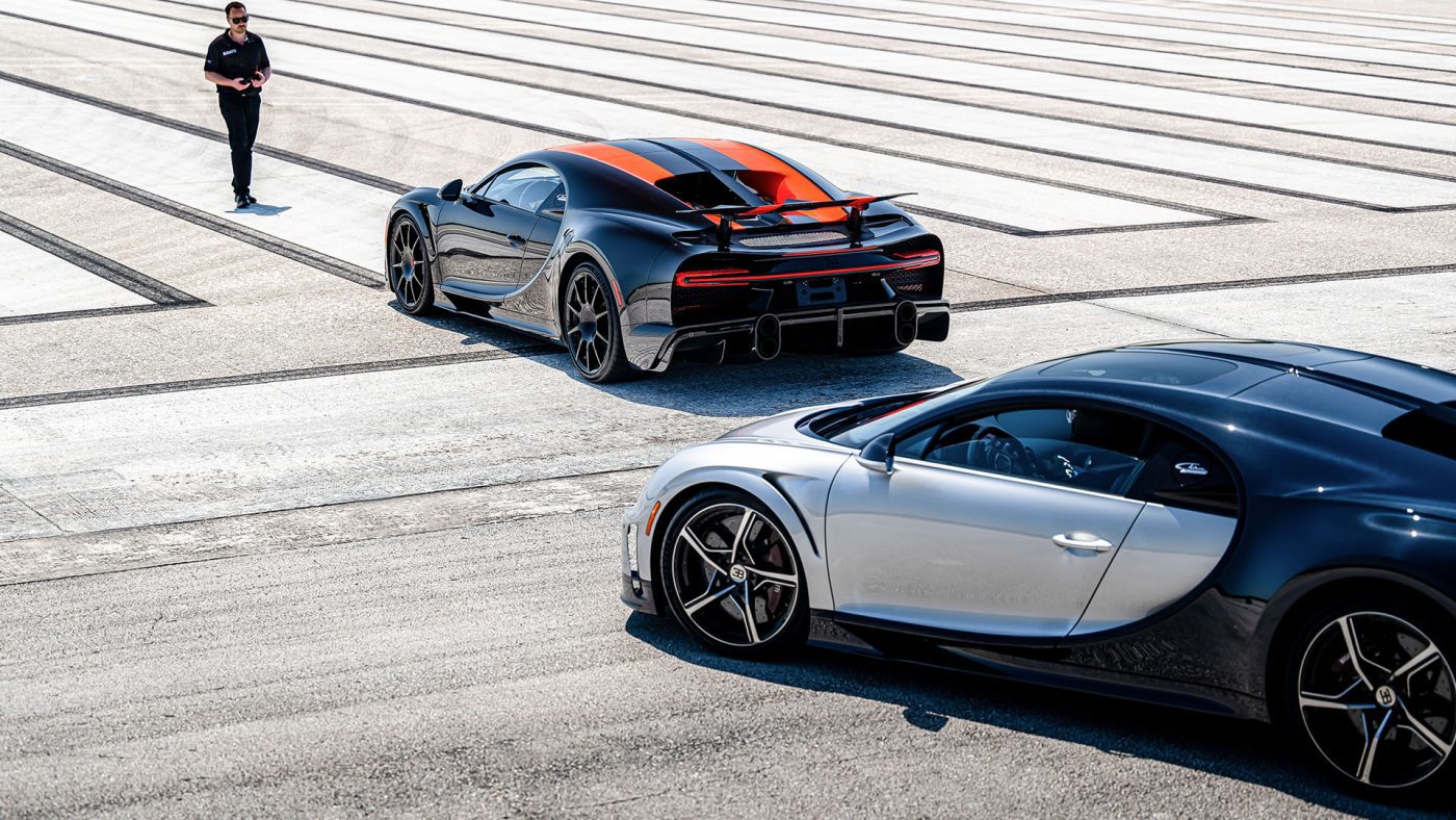 Driving a Bugatti at 400 km/h