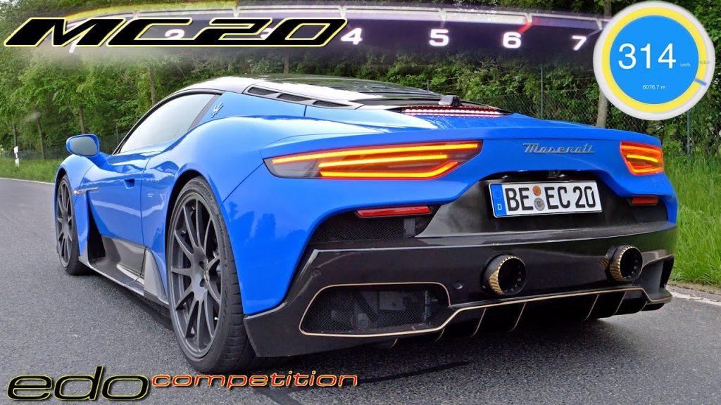 Maserati MC20 Edo Competition Pushed To The Limits On Autobahn