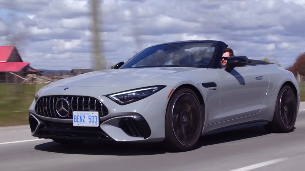 2023 Mercedes-AMG SL63 - review