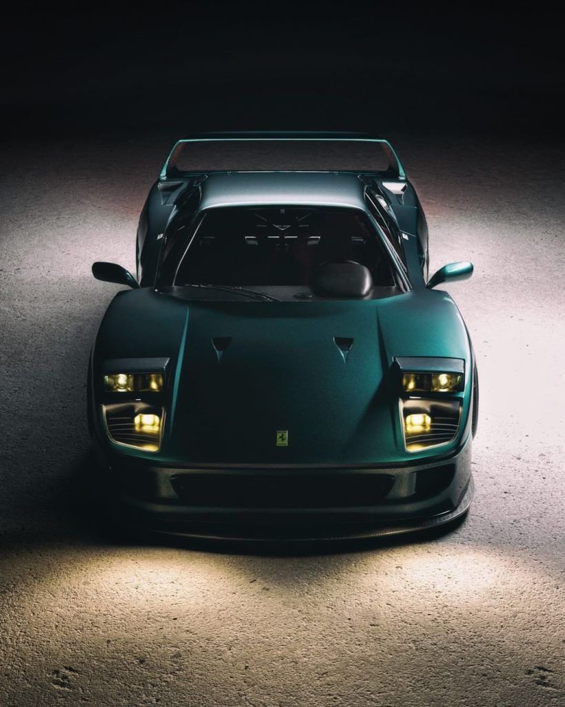 Automotive Of The Day: Ferrari F40 In ’Verde Abetone’ - Cars Blog