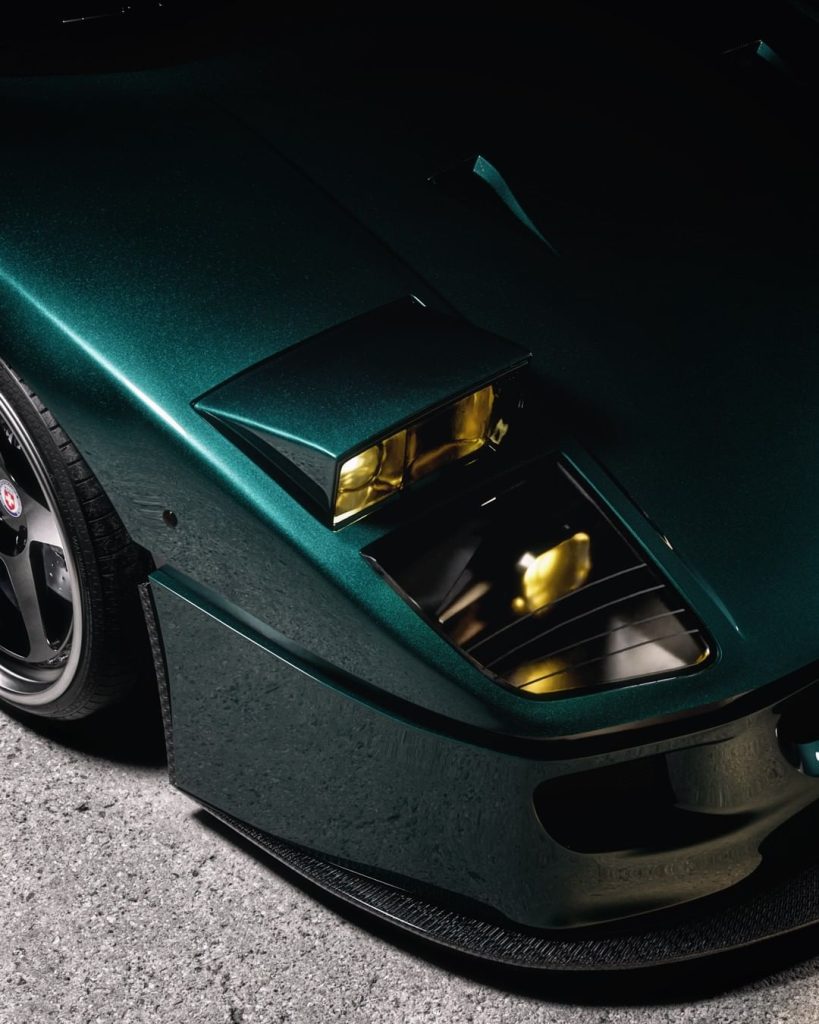 Automotive Of The Day: Ferrari F40 In ’Verde Abetone’ - Cars Blog
