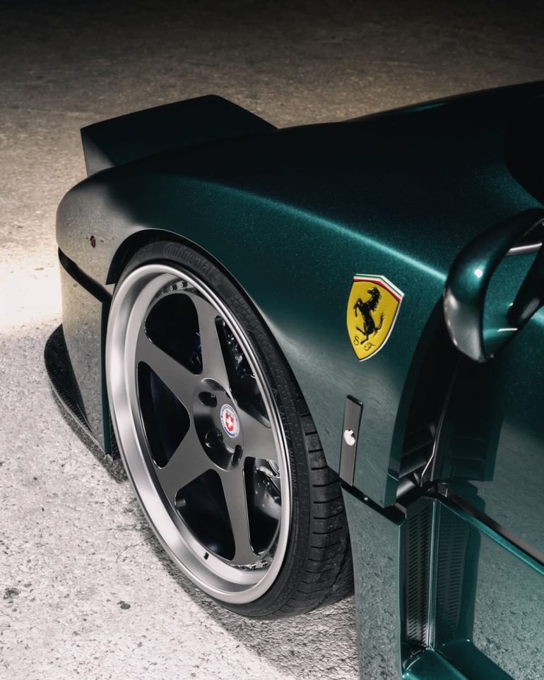 Car Of The Day: Ferrari F40 In ’Verde Abetone’