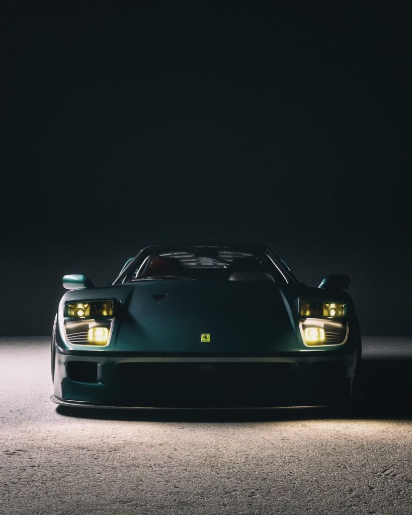 Automotive Of The Day: Ferrari F40 In ’Verde Abetone’ - Cars Blog