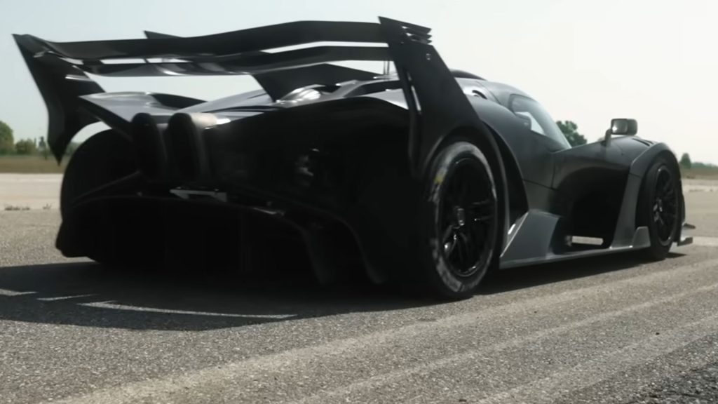 Bugatti is testing the Bolide