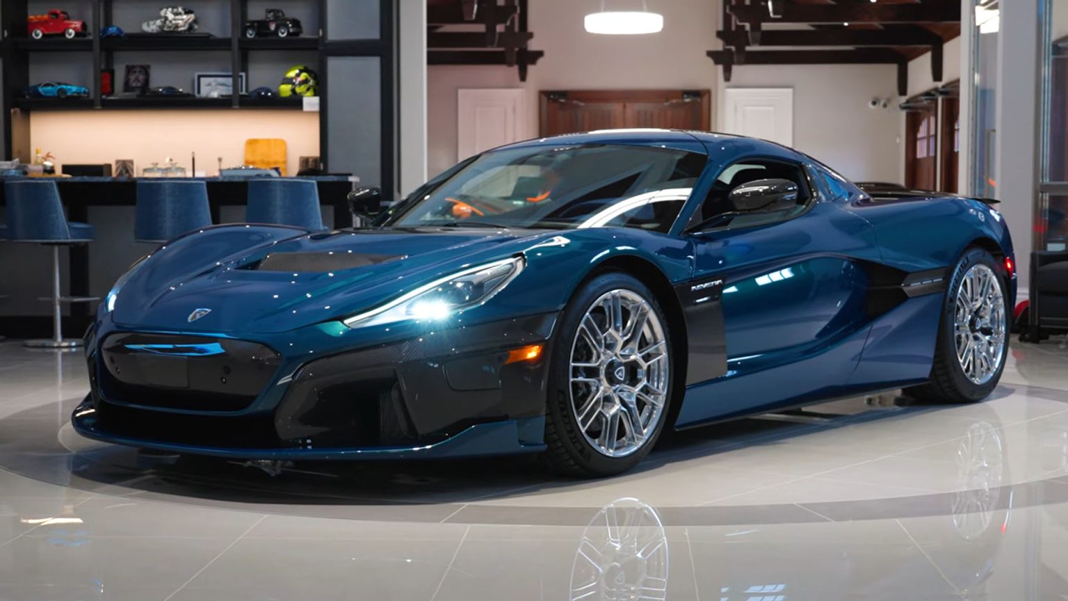 Mate Rimac personally delivers the second Nevera in the USA