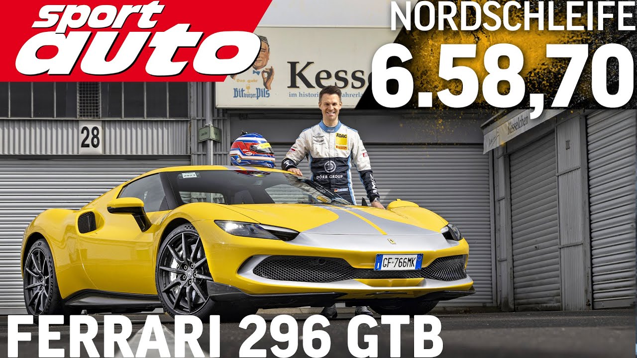 VIDEO: Ferrari 296 GTB Laps The Nürburgring In Less Than 7 Minutes