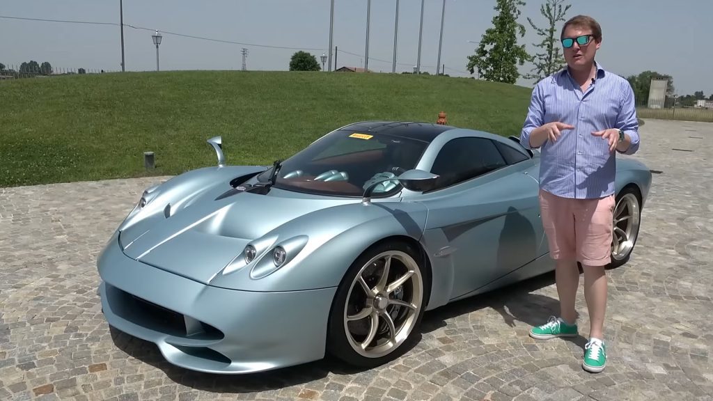 Driving the Pagani Huayra Codalunga