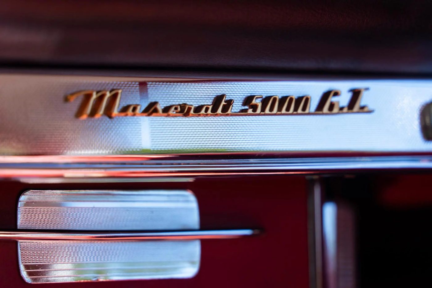 FOR SALE: 1961 Maserati 5000 GT Indianapolis Coupe by Allemano