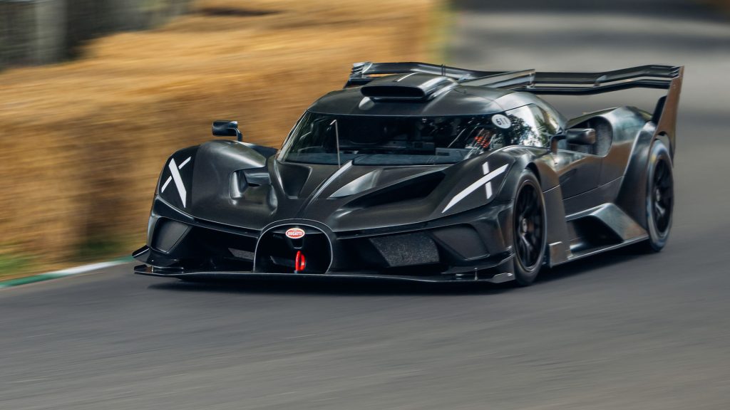 Bugatti Bolide Thrills The Crowds With Its Rumbling W16 Engine At The ...