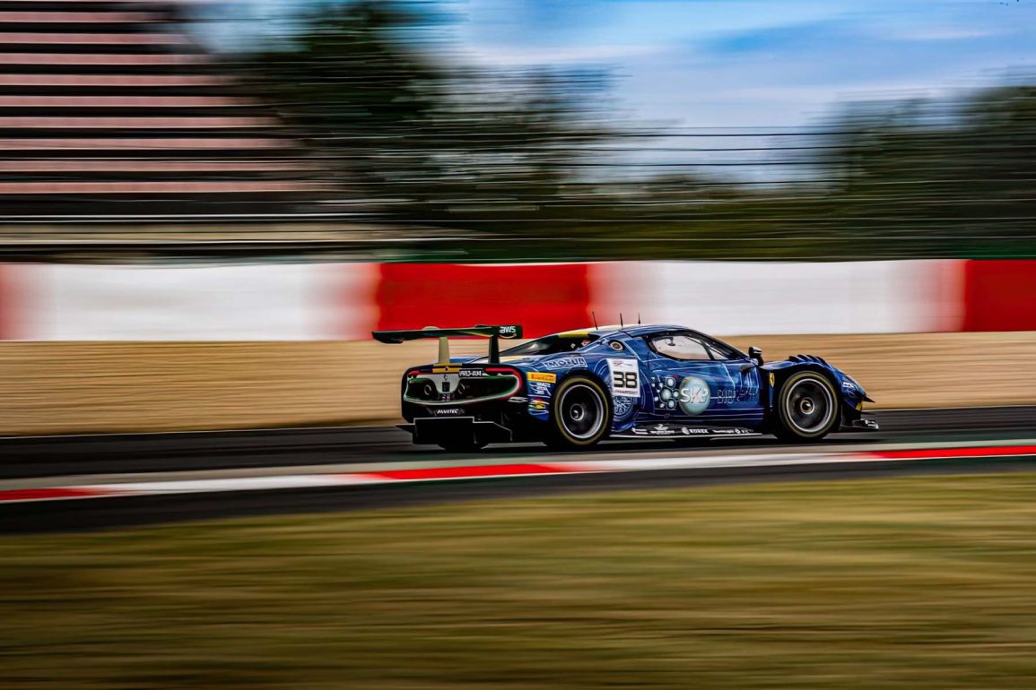 Ferrari reaches the podium at Nürburgring