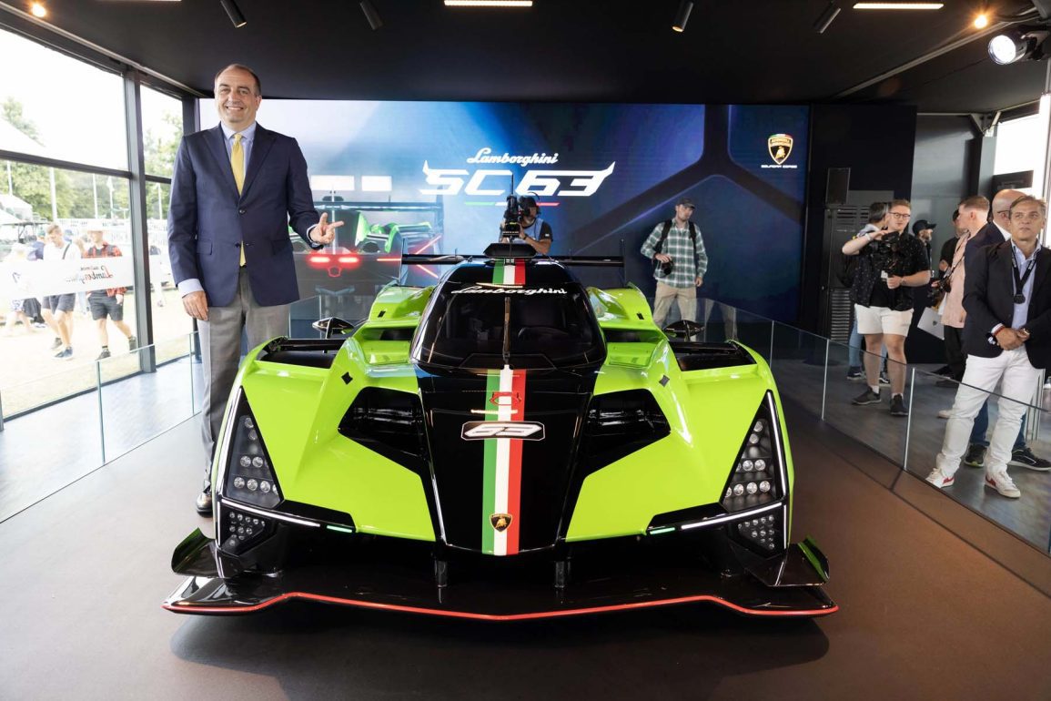 Lamborghini SC63 Prototype Racer Debuts