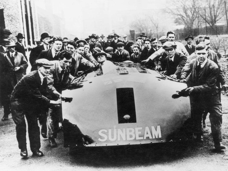 Historic 1000hp Sunbeam restoration yields historic artifacts