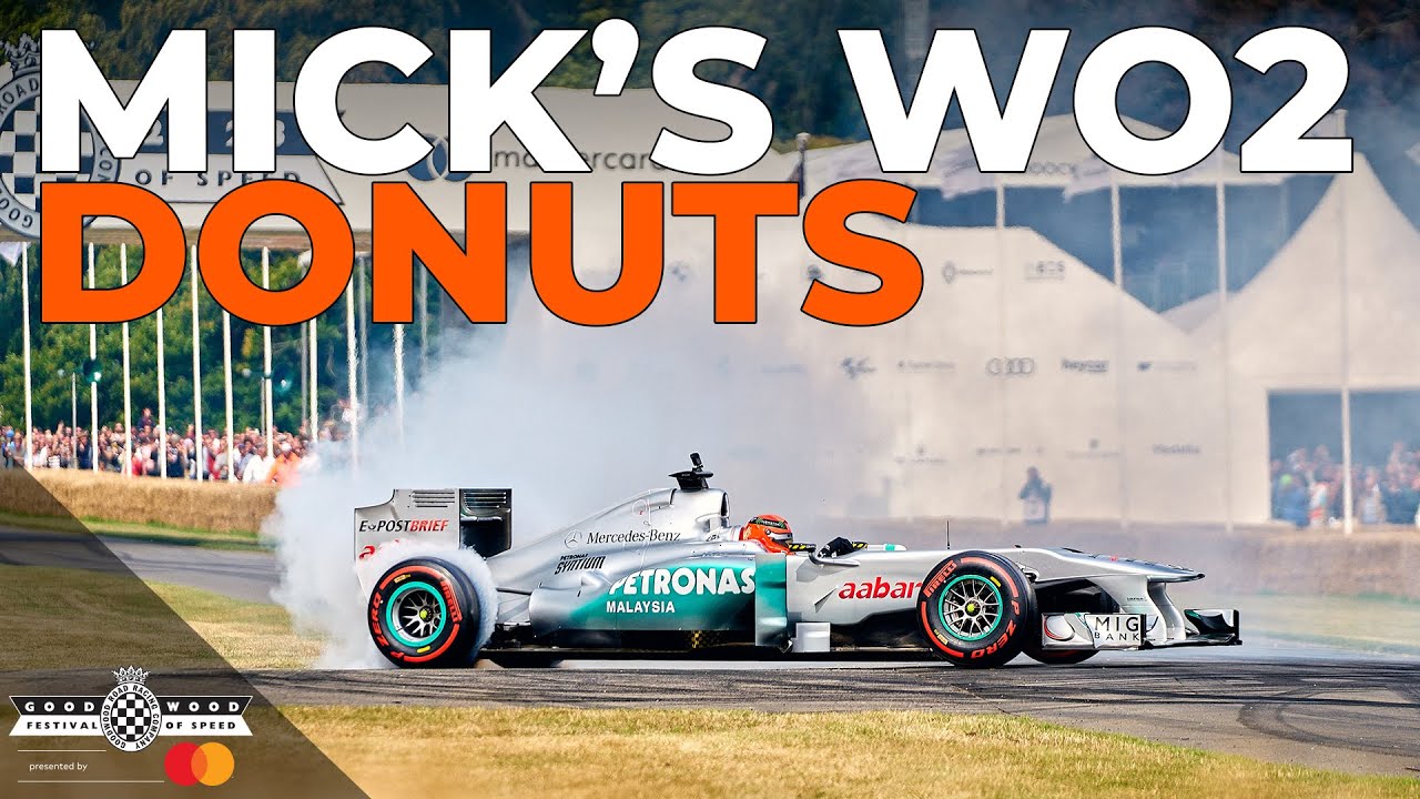 VIDEO: Micheal Schumacher's Mercedes W02 F1 Car Driven By His Son