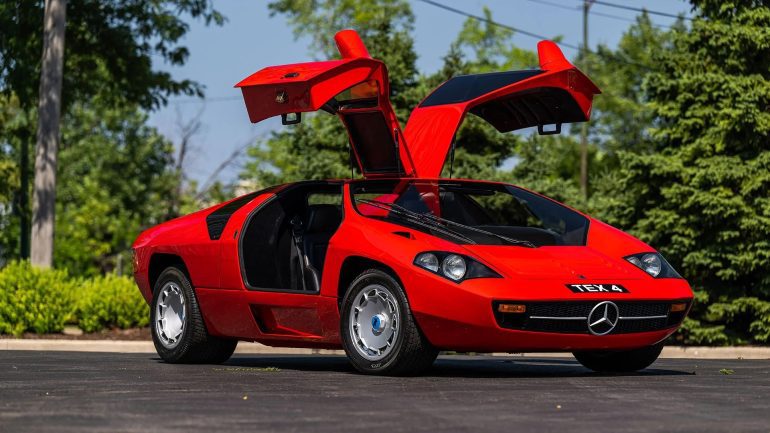 A Low Mileage 1991 Isdera Imperator 108i Is Heading To Auction