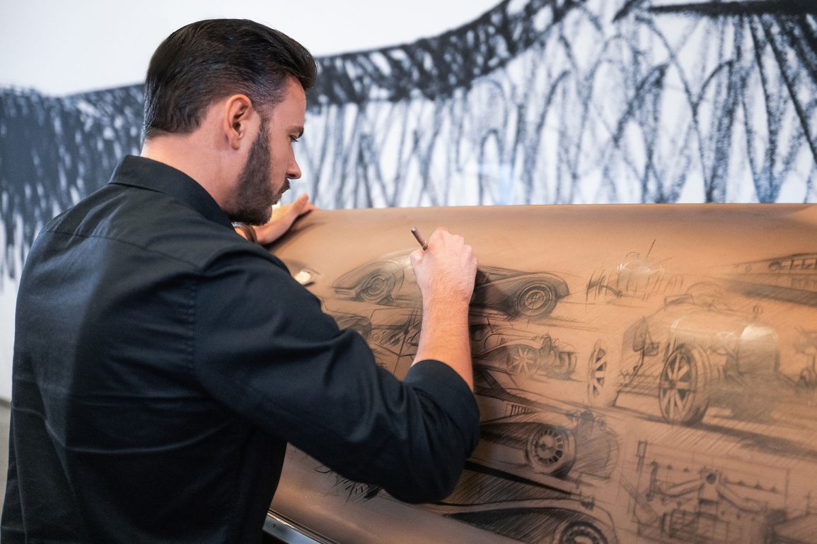 Jascha Straub works at Bugatti Sur Mesure