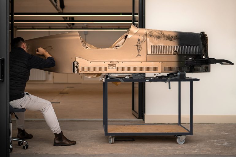 Jascha Straub works at Bugatti Sur Mesure