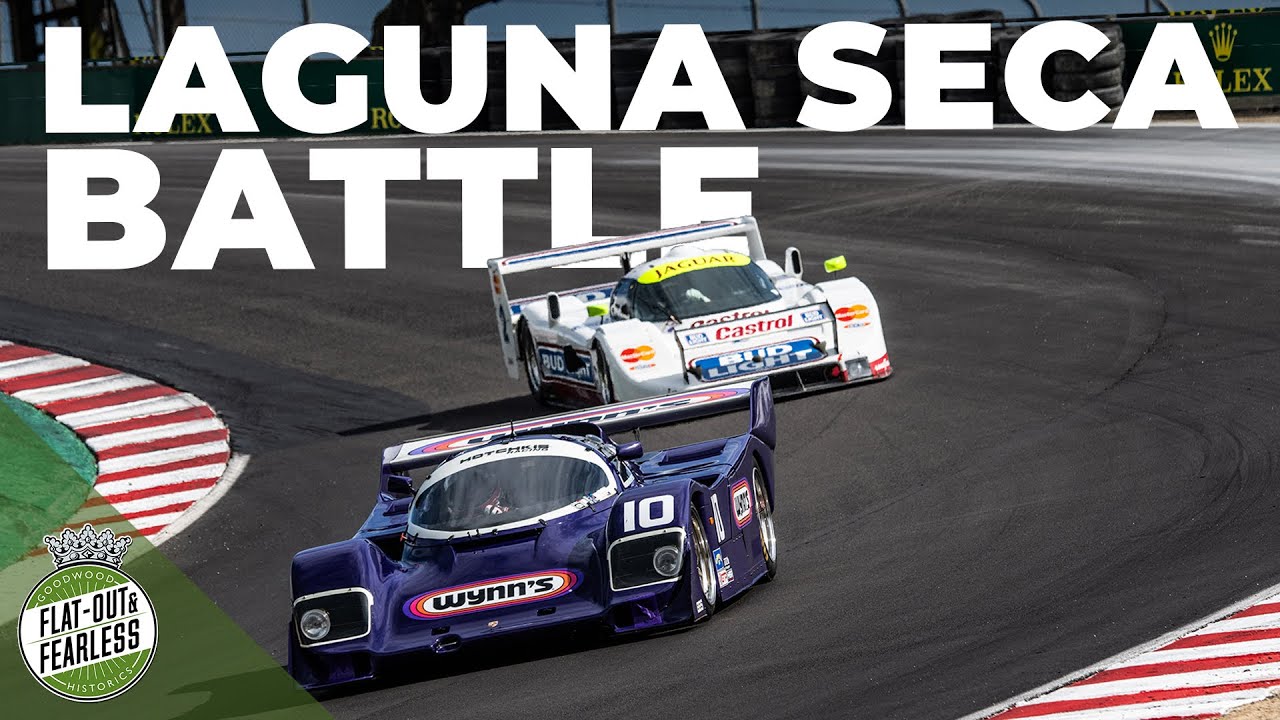 VIDEO: Legendary Racing Cars Battling It Out At Laguna Seca
