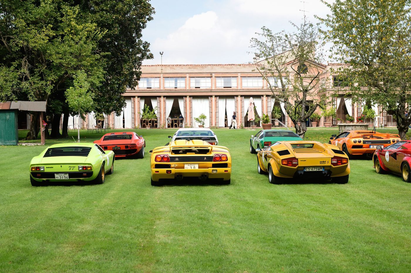 Classic Lamborghinis Take to the Road