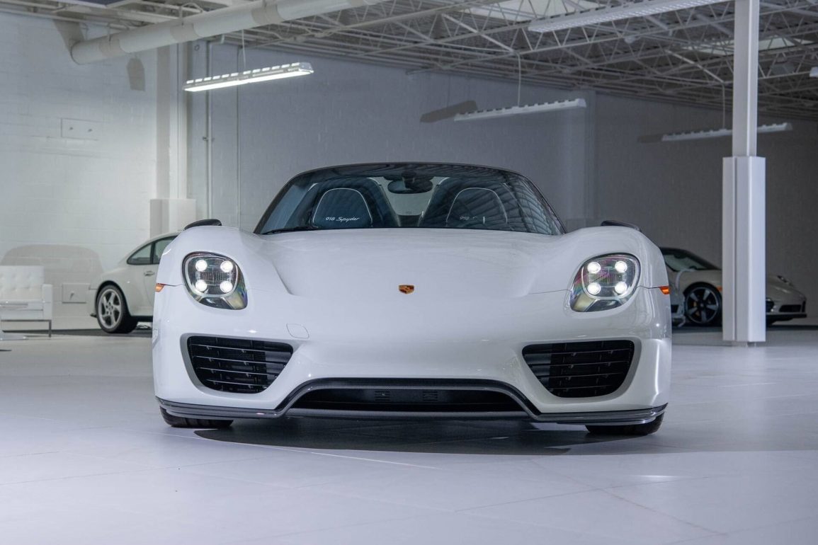 FOR SALE: One-off Porsche 918 Spyder 'Weissach Package' with only 12 ...
