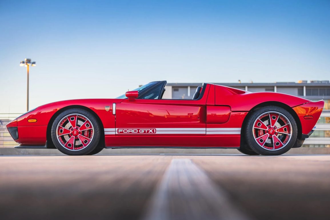 Get This Extremely Rare Open-Top Ford GTX1 Now On Bring A Trailer