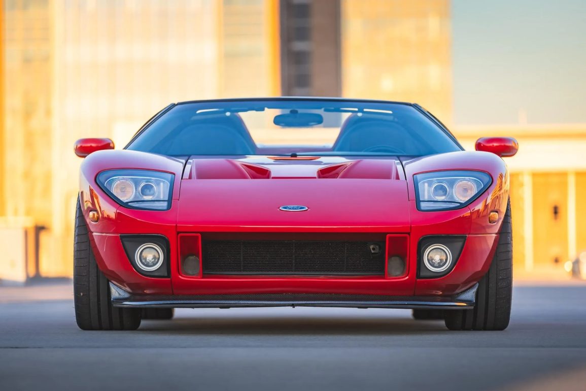 Get This Extremely Rare Open-Top Ford GTX1 Now On Bring A Trailer