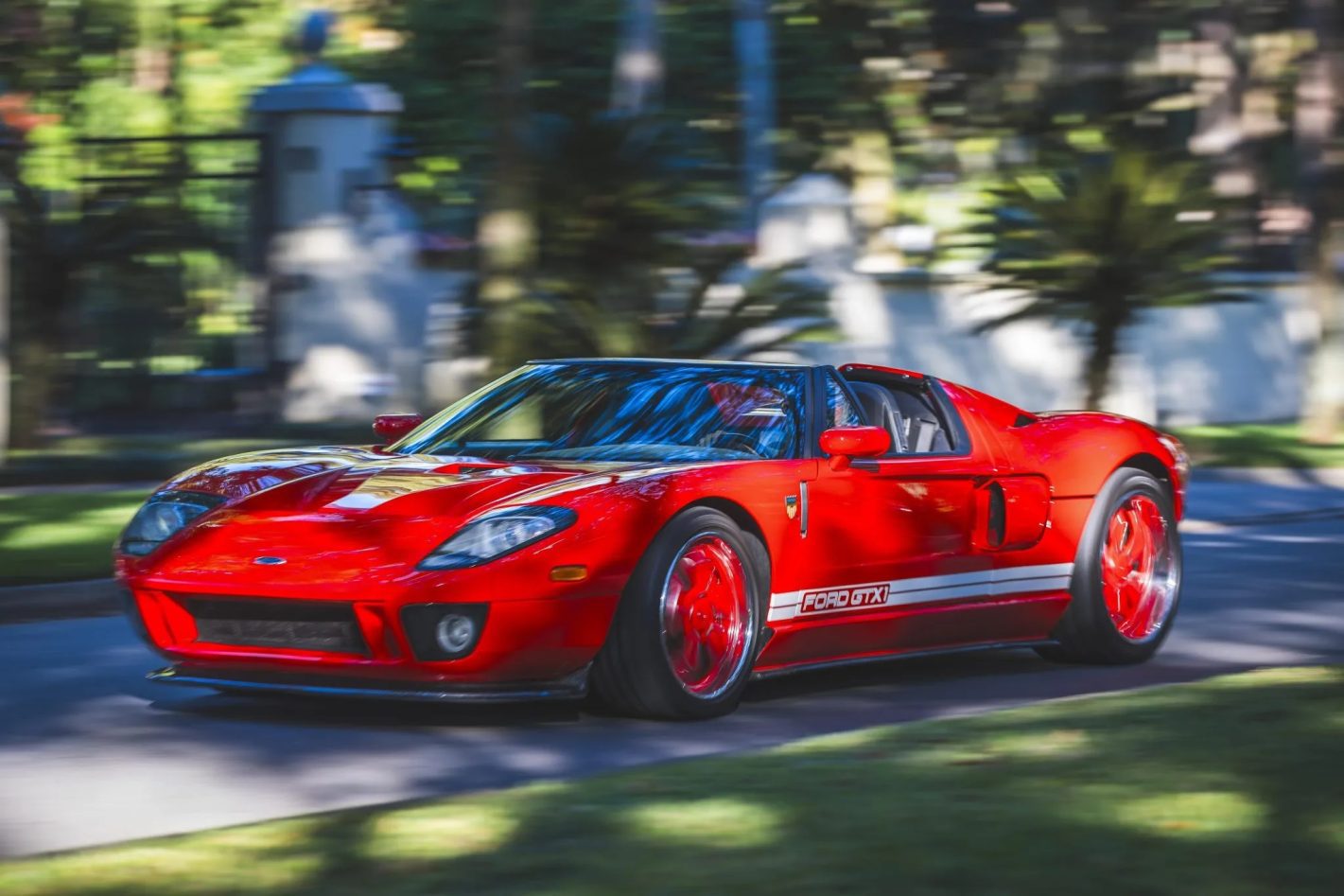 Get This Extremely Rare Open-Top Ford GTX1 Now On Bring A Trailer