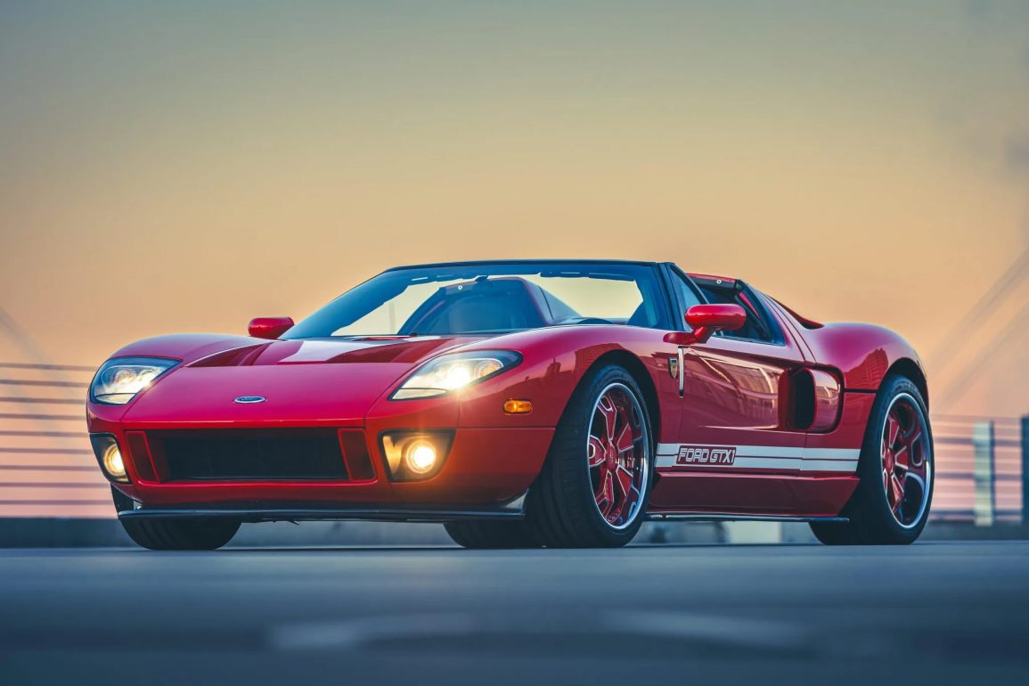 Get This Extremely Rare Open-Top Ford GTX1 Now On Bring A Trailer