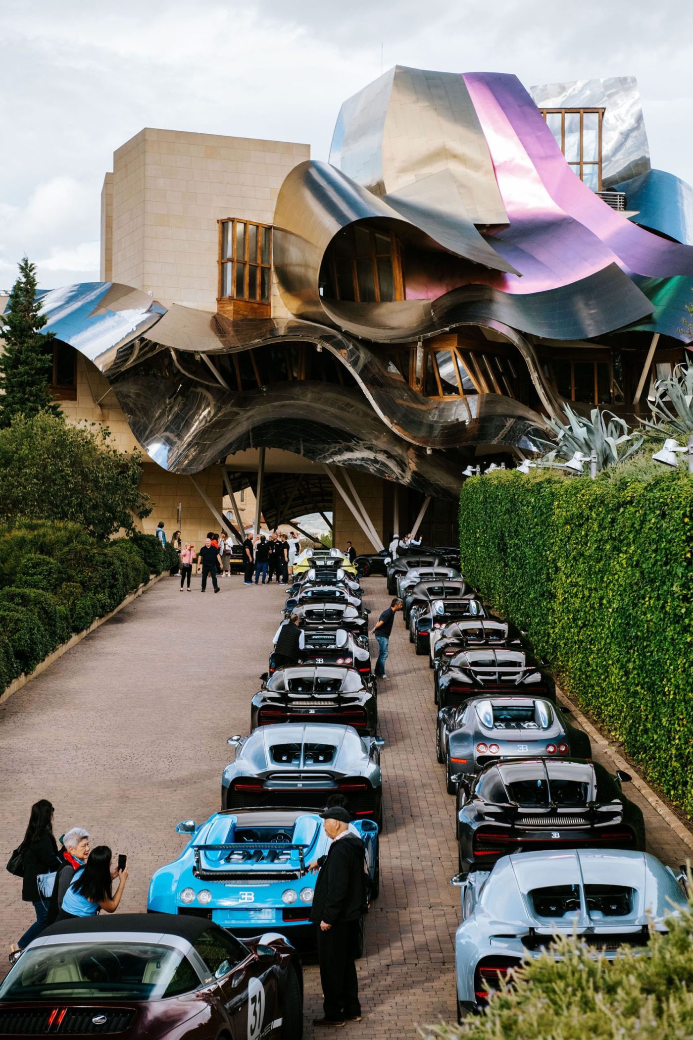 Bugatti in the Basque Region