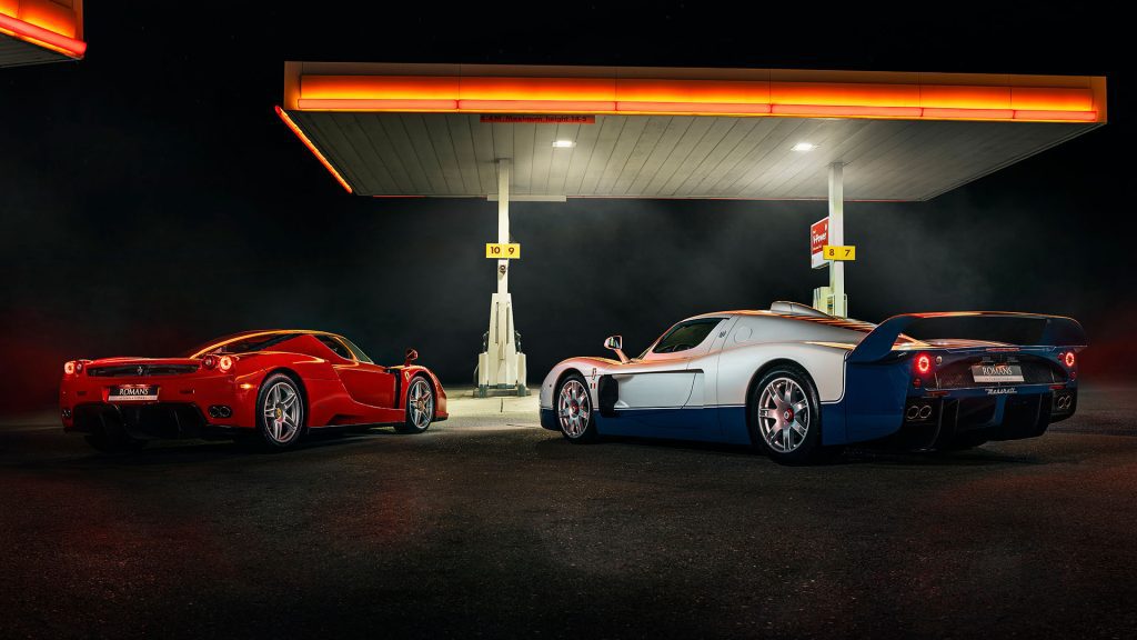 The Twins - Ferrari Enzo and Maserati MC12