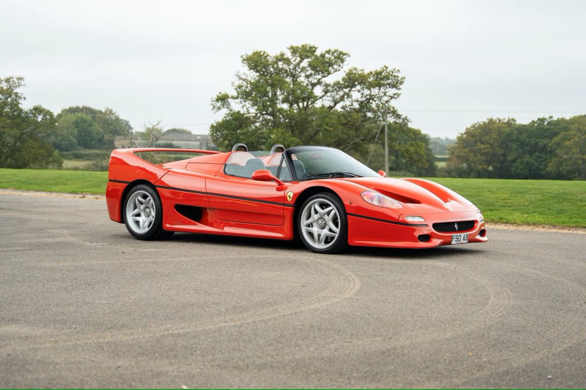FOR SALE: Ferrari F50 Owned By Rod Stewart