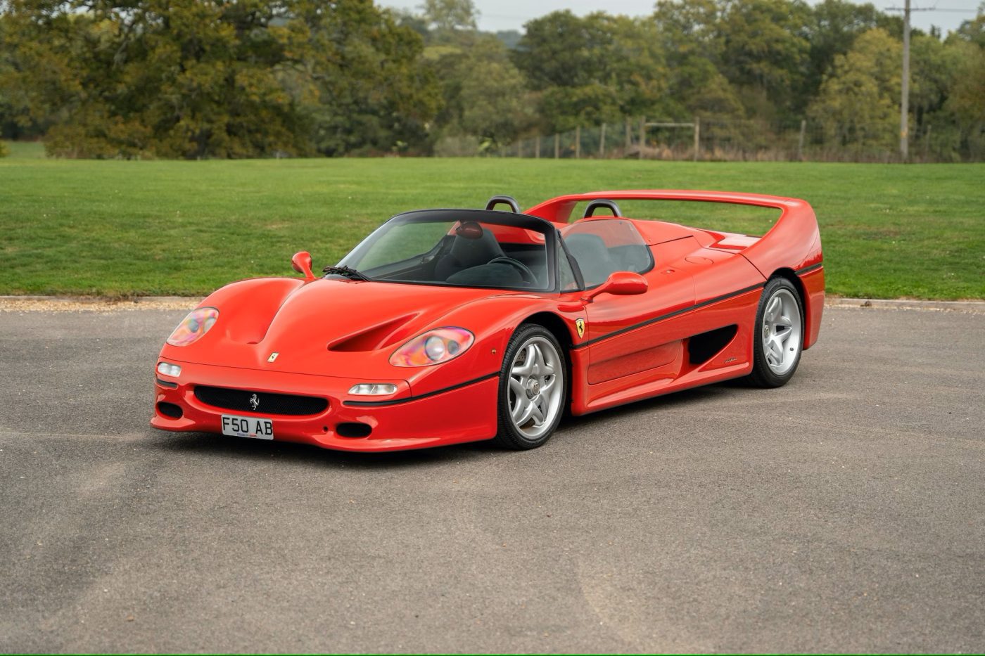 FOR SALE: Ferrari F50 Owned By Rod Stewart