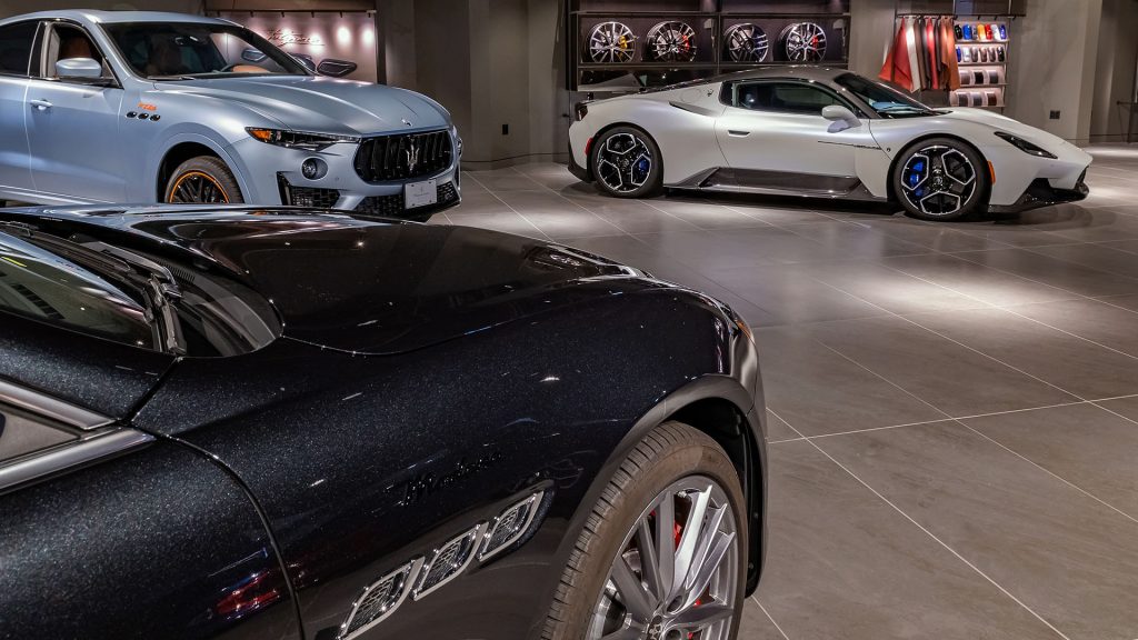A new retail store concept from Maserati North America
