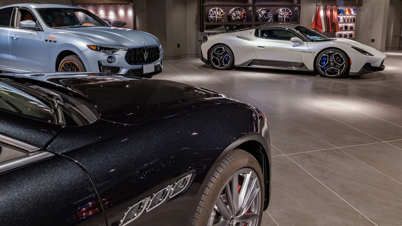 A new retail store concept from Maserati North America