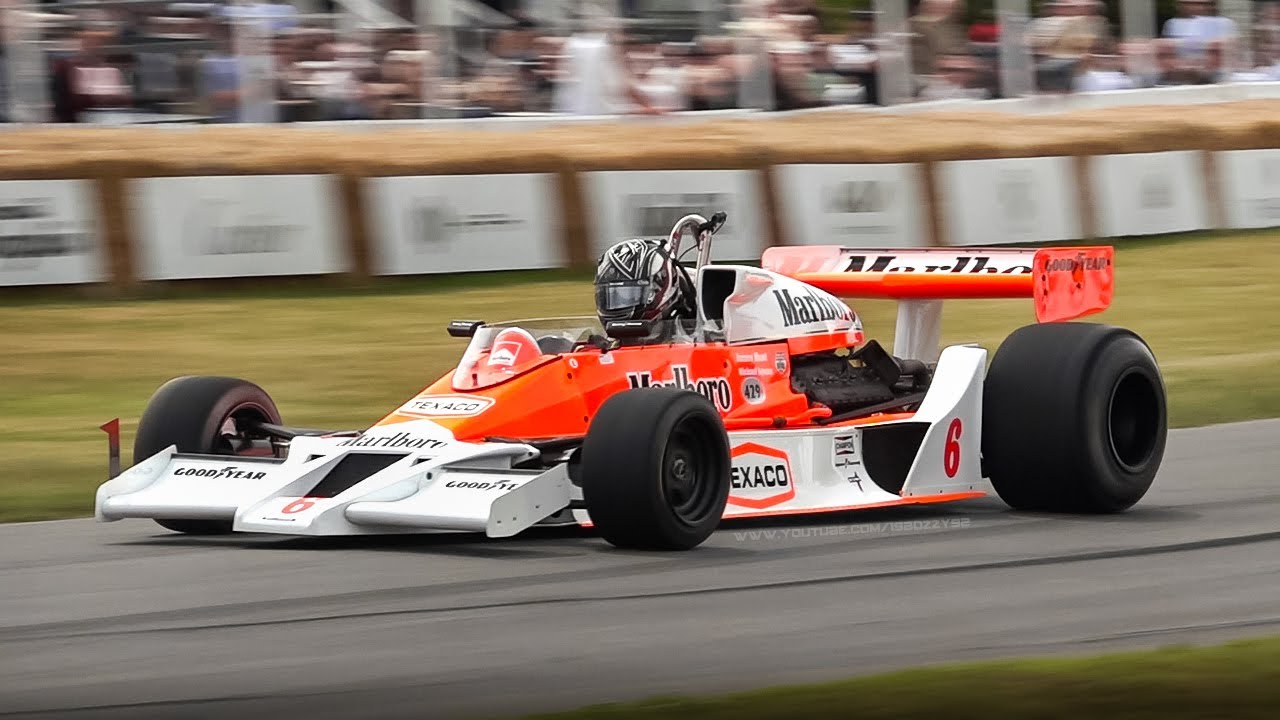 VIDEO: Watch 1976 McLaren M26 Attack The Goodwood Hillclimb Course