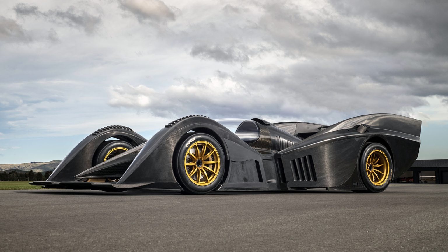 The Rodin FZERO hypercar in action