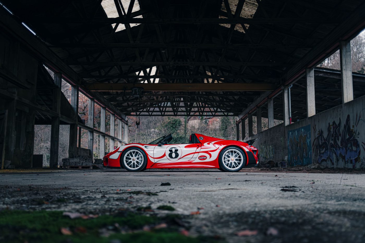 Ultra-Rare Porsche 918 Spyder With ‘Psychedelic Design’ Livery Headed ...