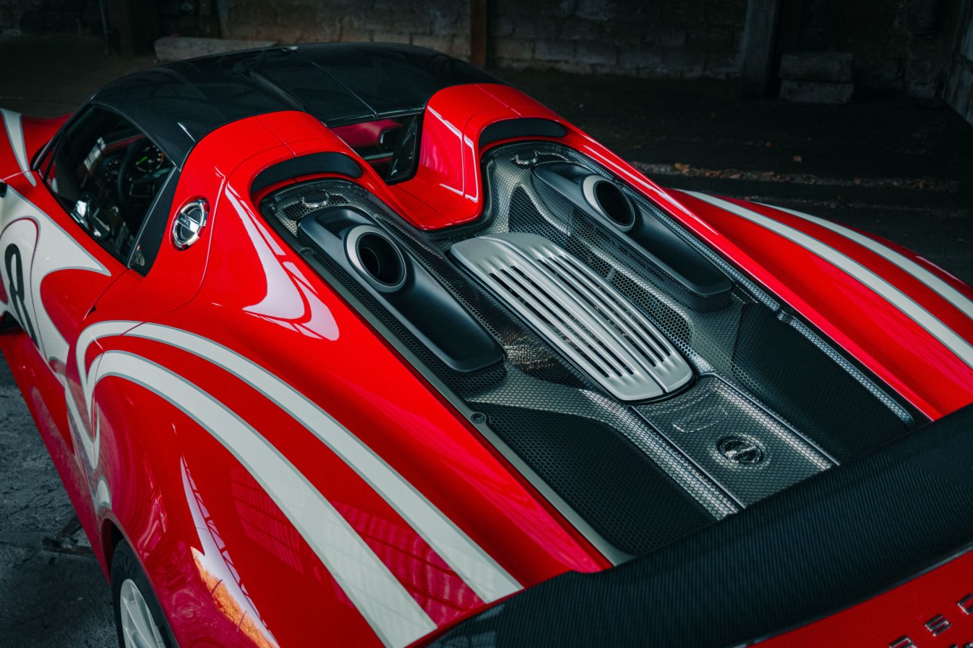 Ultra-Rare Porsche 918 Spyder With ‘Psychedelic Design’ Livery Headed ...