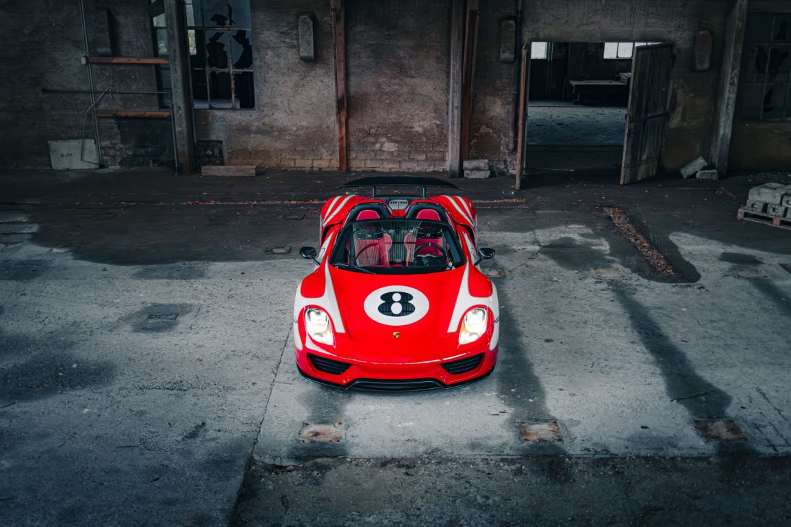 Ultra-Rare Porsche 918 Spyder With ‘Psychedelic Design’ Livery Headed ...
